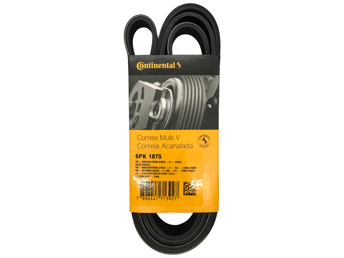 Correia Poly V Continental 6pk1875 - Disk Peças
